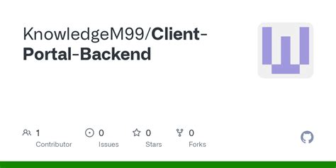 Github Knowledgem99client Portal Backend