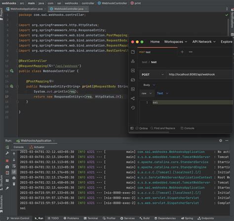 GitHub SaiAshish Webhooks Implementation