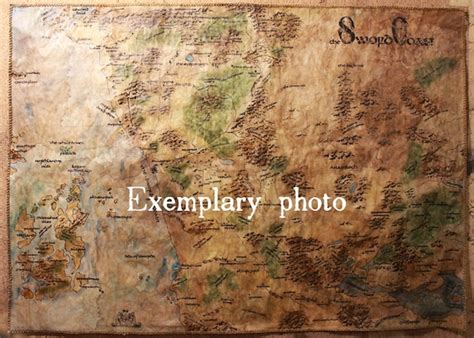 Sword Coast Map Of Faerun