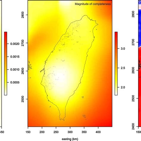 Left Kernel Intensity Estimation For The Seismic Monitoring Network Download Scientific