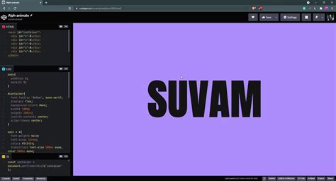 suvam prasad on linkedin css animation typography motiondesign interactivedesign