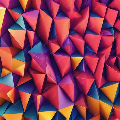 Premium Photo 3d Rendering Triangular Background Spike And Sharp Forms Deformation Of