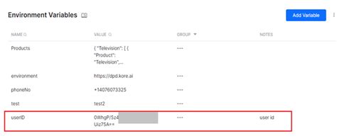 Using Bot Variables V10