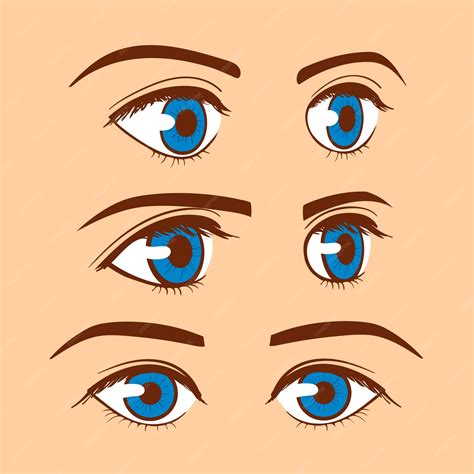 Blue Green Eyes Clipart