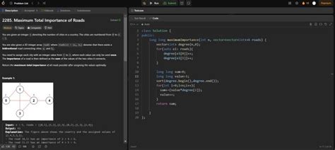 Leetcode 2285 Maximum Importance Of Roads Dixita Posted On The