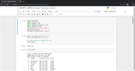 Pratik Tikande On Linkedin Task 2 Completed At Bharat Intern In Data Science Intern Titanic