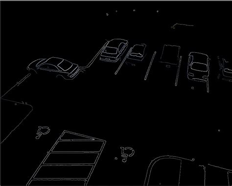 How To Identify A Car After Performing Canny Edge In A Still Image