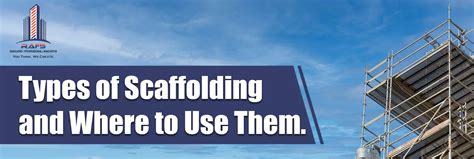 what are the main types of scaffolding explained