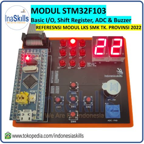 Jual Modul STM F Basic I O ADC Register Kota Bekasi Ina Skills Tokopedia