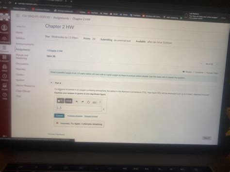 Solved Ale TATA CH 1043 01 202110 Assignments Chapter 2 HW Chegg