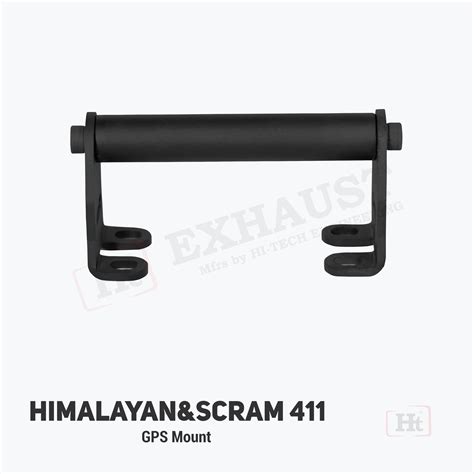 Gps Mount For Himalayan And Scram411 Sb 740 Ht Exhaust Sparify