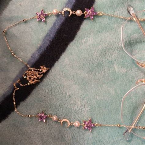 Metal Glasses Chain Gold Pentagram Glasses Chain Glasses Chainssunglasses Chainglasses