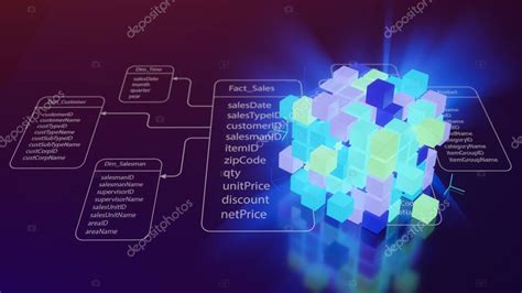 La Base De Datos De Cubos De Datos Olap Se Coloca En Tablas De Bases De
