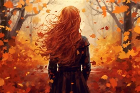 Premium Ai Image Autumn Illustration Generative Ai