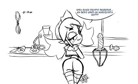 Rule 34 Ass Ass Focus Black And White Brawl Stars Buttplug Clothed