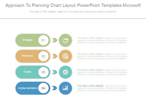 Approach To Planning Chart Layout Powerpoint Templates Microsoft