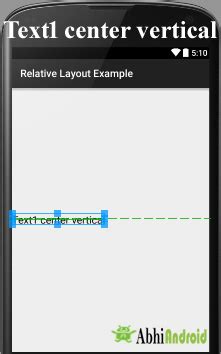 Relative Layout In Android With Example Abhi Android