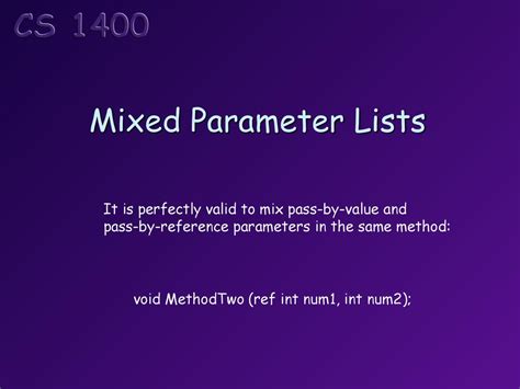 Method Parameters And Overloading Ppt Download