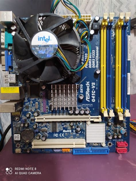 Motherboard Socket 775 Asrock G41c-vs Ddr2/ddr3 | Meses sin intereses