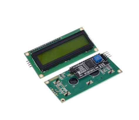 Display Alfanumerico Pantalla Lcd 1602 16×2 Conversor I2c Verde Yorobotics