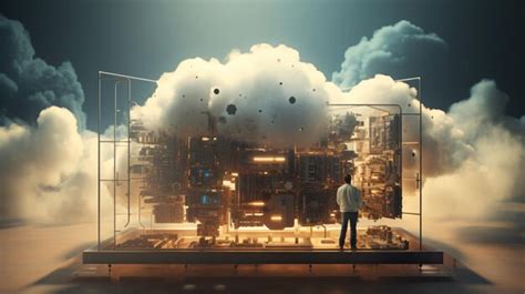 Premium Photo Cloud Computing Technology