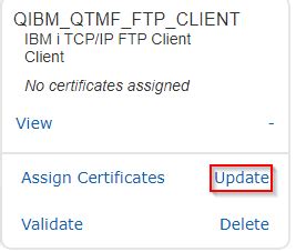 TLS FTP Client Configuration