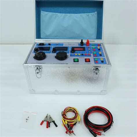 Microcomputer Relay Test Kit Secondary Injection Intelligent Relay Test Set Single Phase