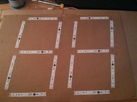 Big Auto Dim Room Clock Using Arduino And Ws2811 Arduino Clock