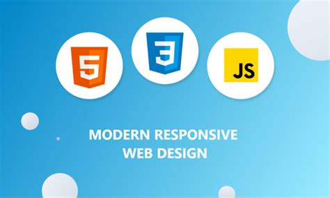 Create Html Css Javascript Responsive Landing Pages By Wissemchihaoui