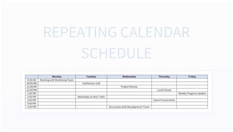 Optimize Your Calendar Schedule For Efficiency Excel Template Free Download Pikbest