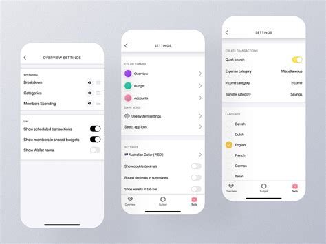 Settings Mobile App Ui By Ui Ants On Dribbble