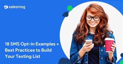 SMS Opt In Examples Best Practices To Build Your Texting List