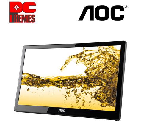 AOC 15 6 E1659FWU 60Hz TN Portable Monitor