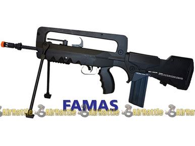 Famas Foreign Legion Aeg Airsoft Gun Full Metal 466 Fps Officially