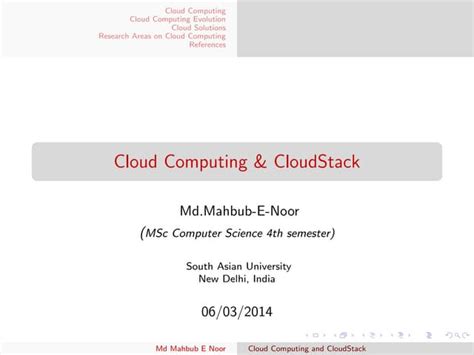 Cloud Computing And Cloudstack Pdf