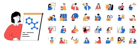 Premium Vector Education Mobile App Interface Screens Template Set Online Account Progress