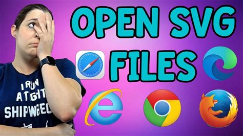 How To Open Svg Files Showing As A Website Youtube