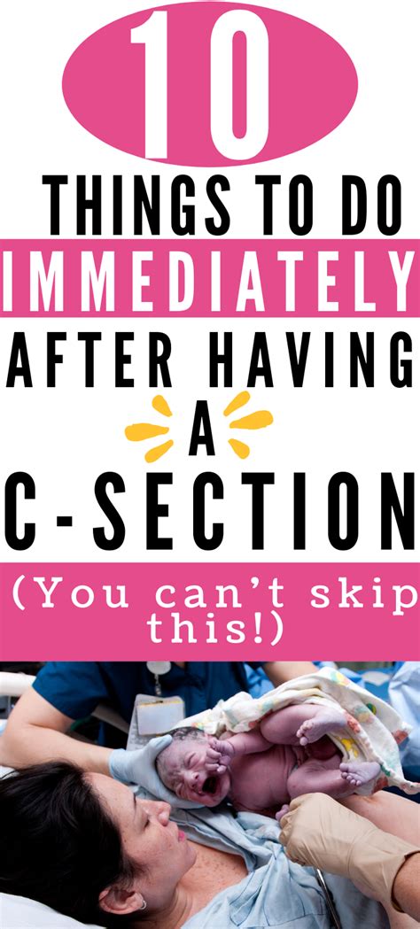 12 C Section Recovery Tips To Heal Fast Artofit