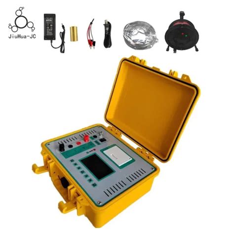 Automatic Down Lead Analyzer Earth Ground Continuity Meter Earth Grounding Resistance Tester
