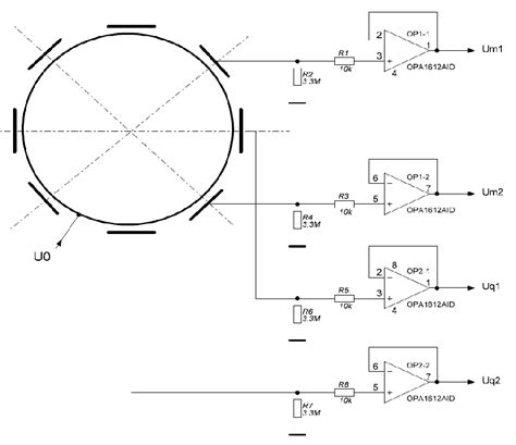 Simplified Block Diagram Of The Electrostatic Read Out Of Signals