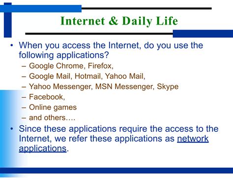 Introduction To Network Applications And Network Services Pptx
