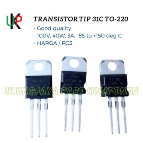 Jual Transistor Tip32c Tip 31c Shopee Indonesia
