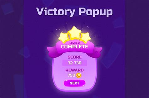Casual Game Ui Space World On Behance