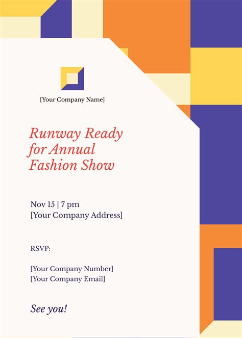 Free Geometric Save The Date Template To Edit Online