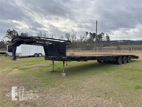 8 X 30 Tri Axle Gooseneck Trailer Upcoming Auctions In Hazlehurst