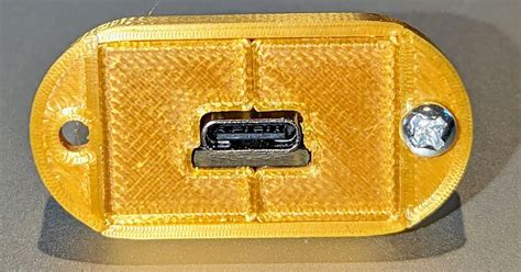 Panel Mount MELIFE Type C USB C Trigger Module By ArkieGuy Download Free STL Model