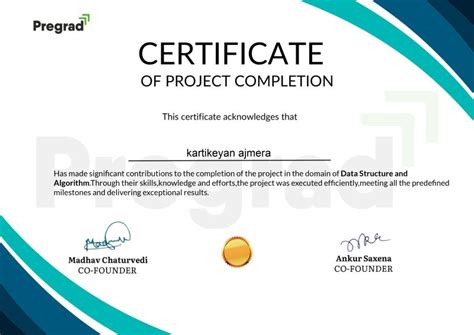 Kartikeyan Ajmera On Linkedin Hey Connections Im Excited To Share That Ive Completed My