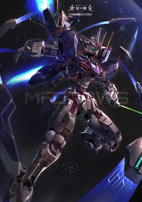 Gundam Aerial Rebuild Gundam And 1 More Drawn By Brayanong999 Danbooru