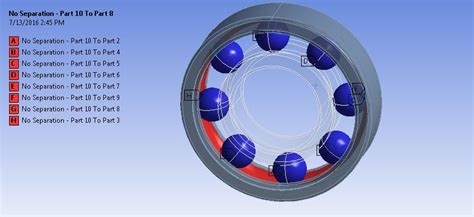 In Ansys Workbench Unable To Apply Bearing Load Engineering Stack