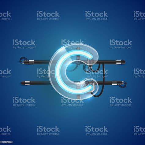 플라스틱 케이스 주위에 현실적인 네온 문자 벡터 일러스트 0명에 대한 스톡 벡터 아트 및 기타 이미지 0명 3차원 형태 개체 그룹 Istock